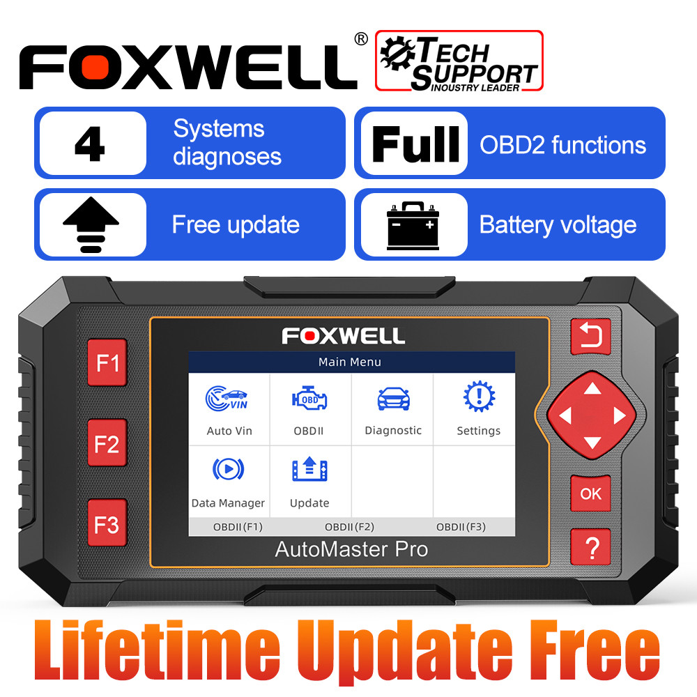 FOXWELL NT604 Elite Profissional Obd2 Scanner Odb2 Ferramenta De Diagnóstico Do Carro OBDII ECU ...