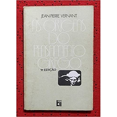 as origens do pensamento grego autor jean pierre vernant | Shopee Brasil