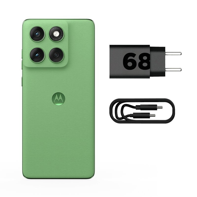 Smartphone Motorola Edge 60 5G - Verde, 512GB, 24GB (12 GB RAM+12 GB ...