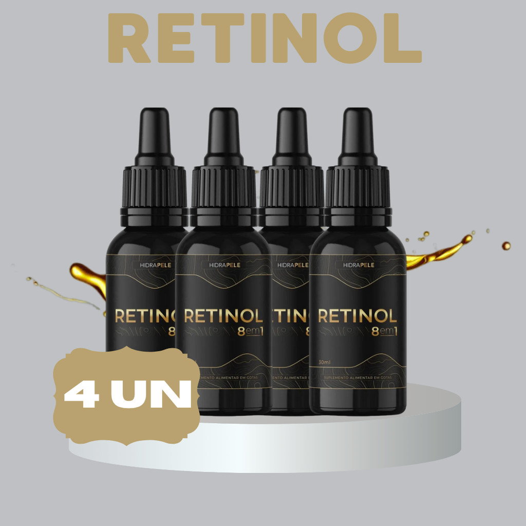 Mega Promoção 4 Retinol 8 em 1 Original Super Potente | Shopee Brasil