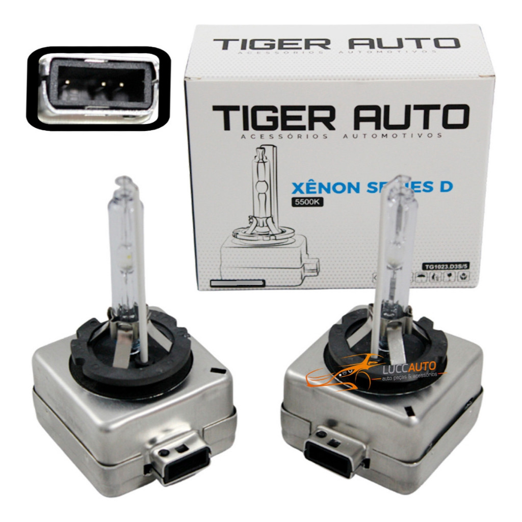 Par Lâmpada Xenon Original Hid D3s 6000k Audi Land Rover Bmw | Shopee ...
