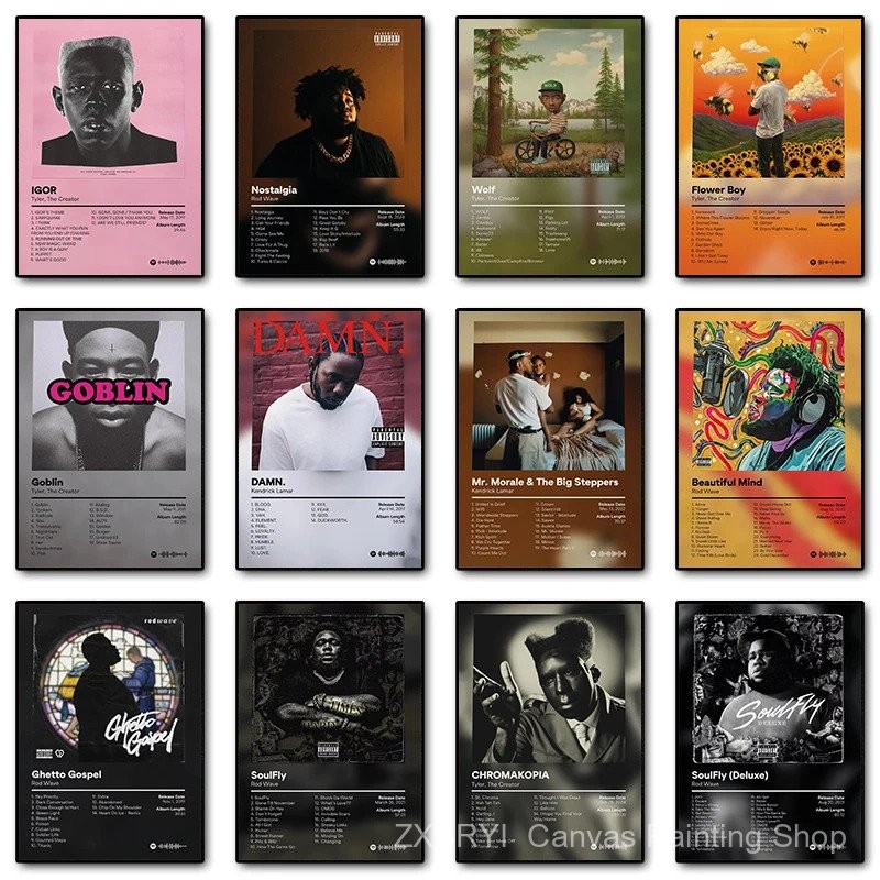 Capa do Álbum do Rapper Kendrick Lamar, Listagem de Faixas, Pôsteres e ...