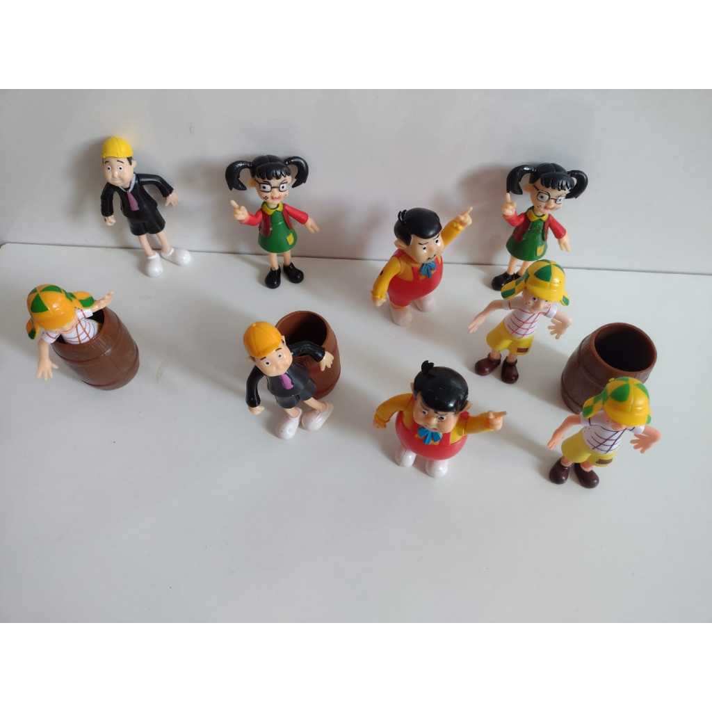 Bonecos turma do chaves colecionáveis(unidade) | Shopee Brasil