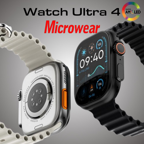 Smartwatch Ultra 4 Plus Série 10 49mm Chat GPT Tela AMOLED Lançamento ...