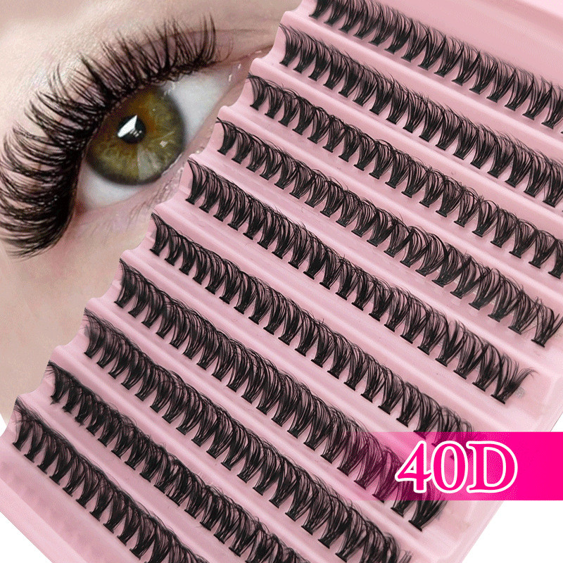 Lashara 40D Lash Board 10 Linhas de Cílios Postiços Versáteis de Fusão ...