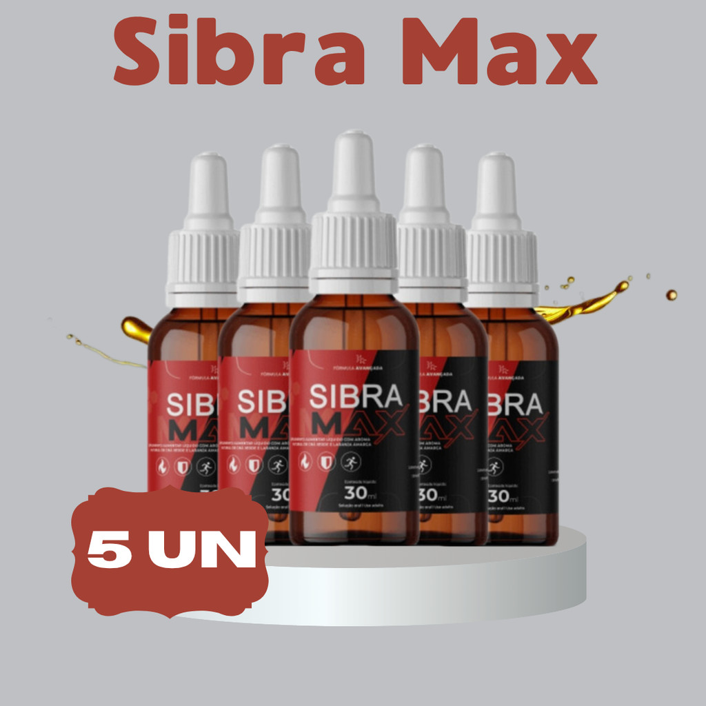 Mega Promoção 5 Sibra Max Original Super Eficaz | Shopee Brasil