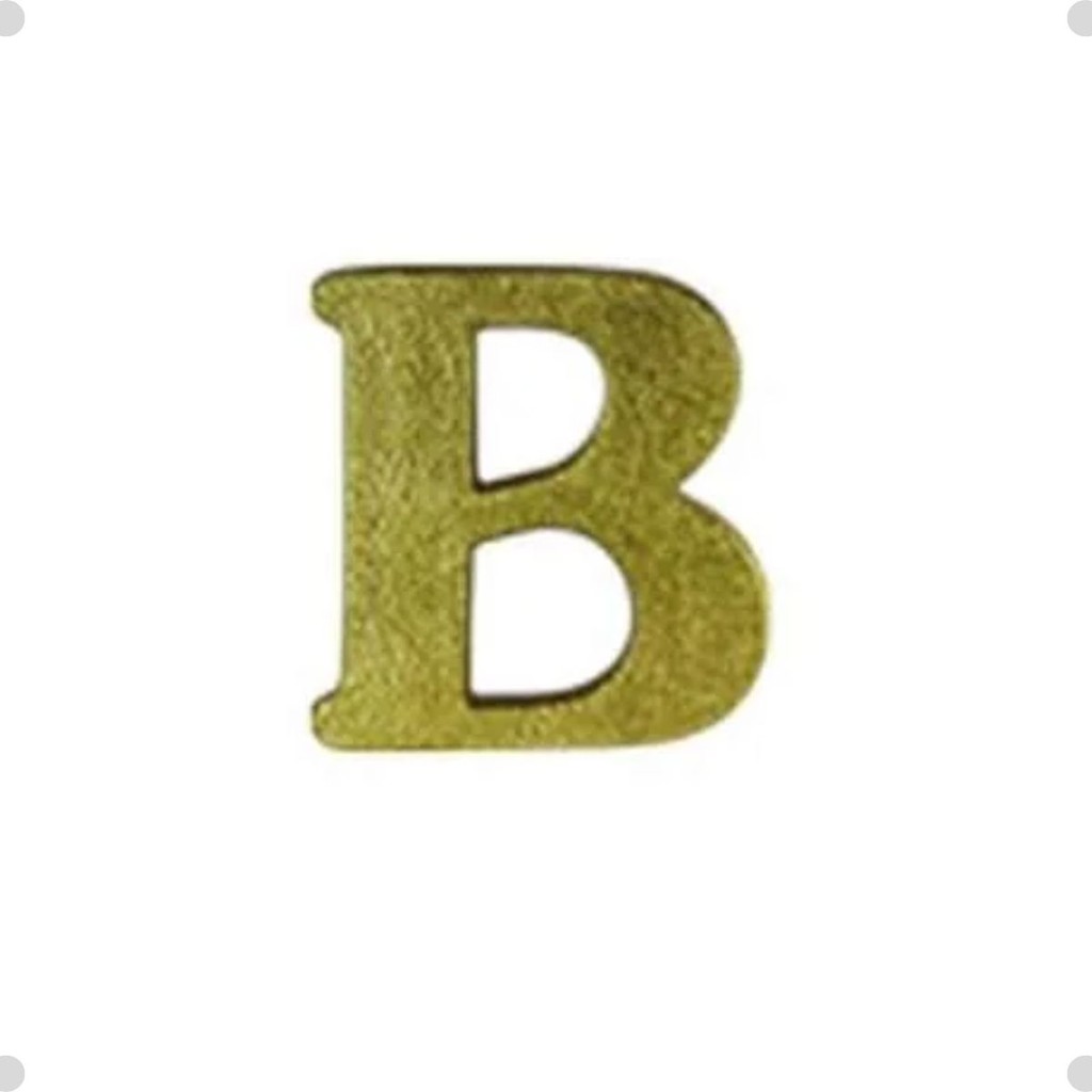 Letra Colonial B Pavilonis | Shopee Brasil