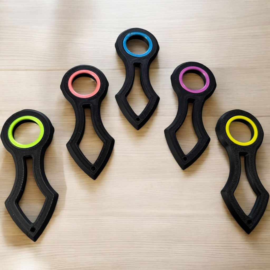 Chaveiro Karambit Spinner Ninja Anti-estresse - Fidget Toy Giratório ...