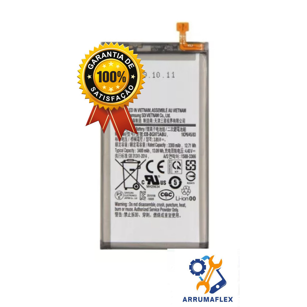 Bateria Sam S10 Eb-bg973abu | Shopee Brasil