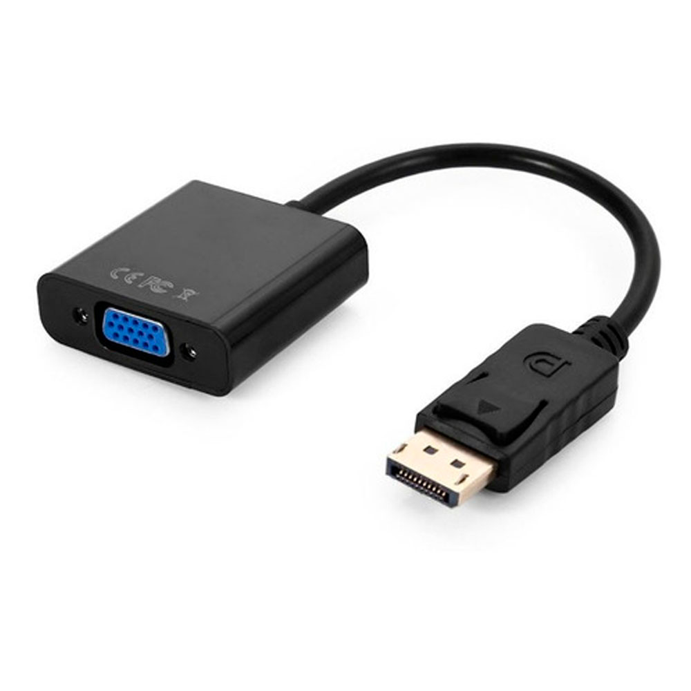 Conversor Displayport Macho X Vga 1080P | Shopee Brasil