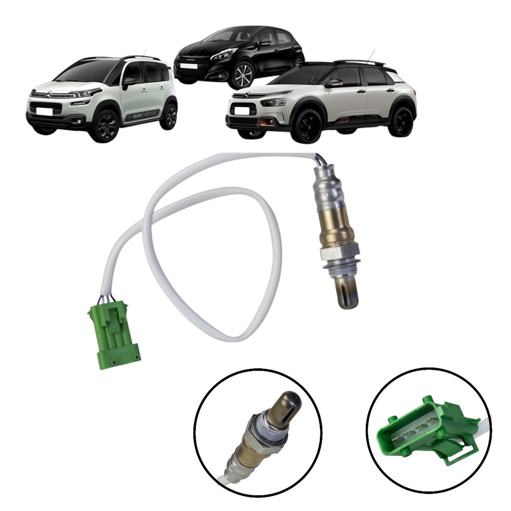 SONDA LAMBDA CITROEN C3 1.5 8v 2012 A 2015 C3 1.6 16v 2012 A 2015 Flex ...