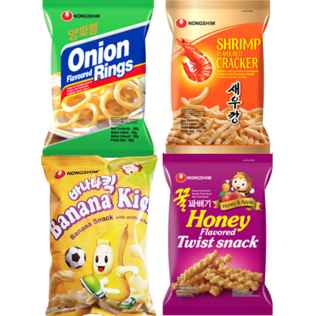 COMBO DE SNACKS COREANOS (DOCES E SALGADOS) | Shopee Brasil