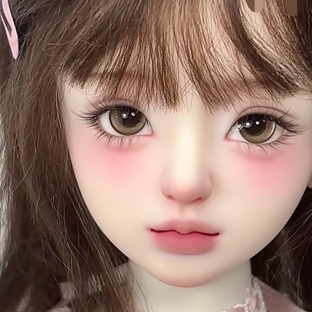 Boneca Bjd 1/4 Resina Modelo Original One Finn Caseiro yuri Doce Menina ...