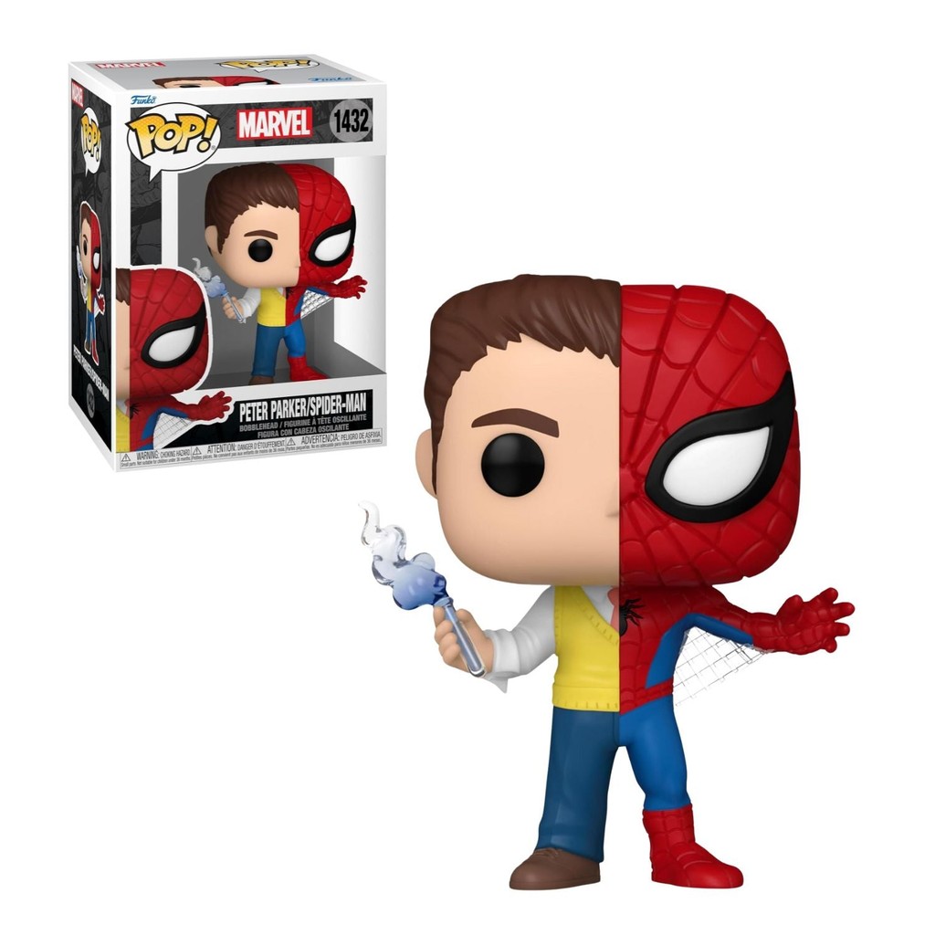 Boneco Funko Pop! Peter Parker/Spider-Man 1432 - Marvel Homem-Aranha ...