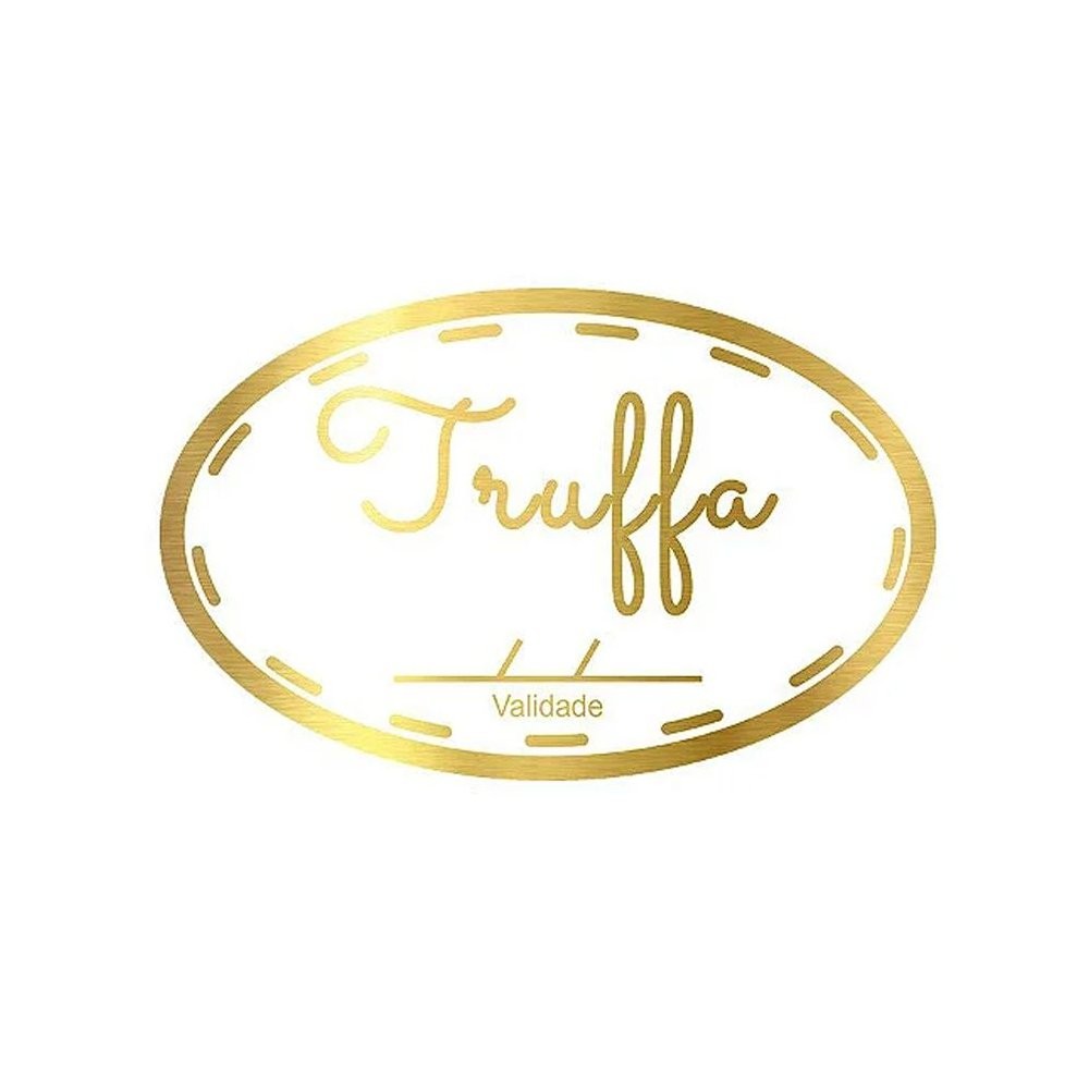 Adesivo Truffa Validade Com 100 Unidades | Shopee Brasil