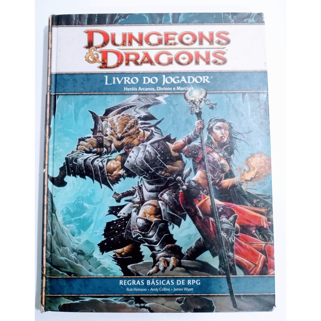Dungeons & Dragons - Livro do Jogador Herois Arcanos, Divinos e ...