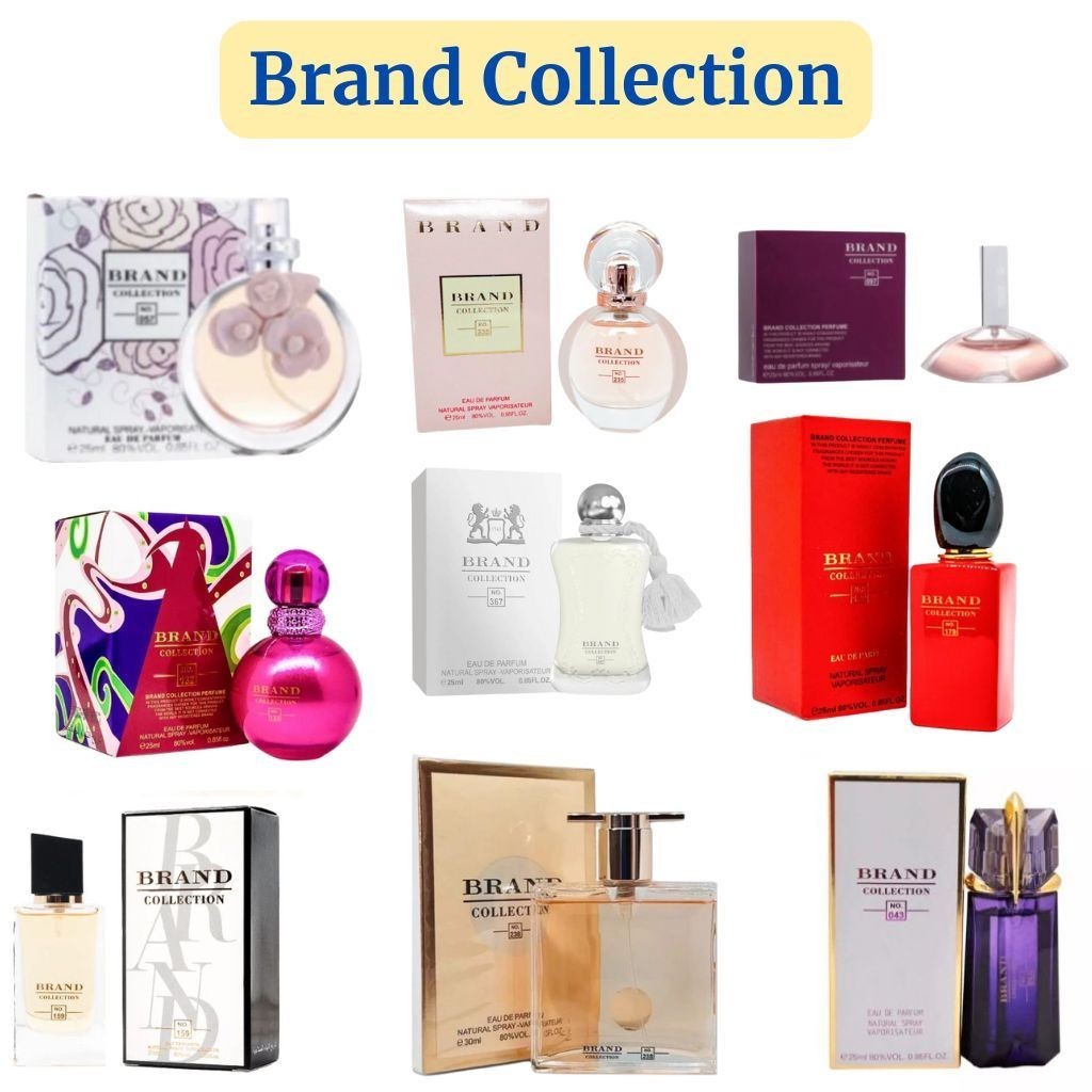 MINIATURAS Brand Collection- Feminino e Masculino 25ml | Shopee Brasil