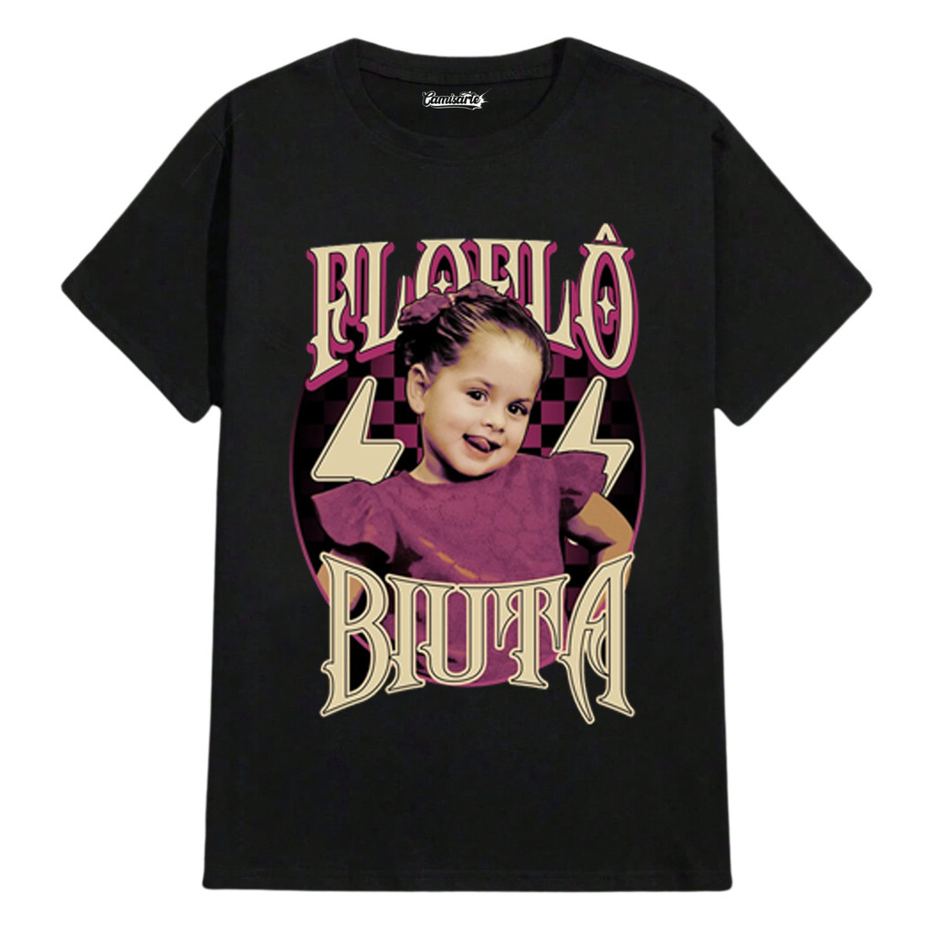 Camiseta Meme Flo Flo Biuta Virigina Zé Felipe Premium Camisa 100% ...