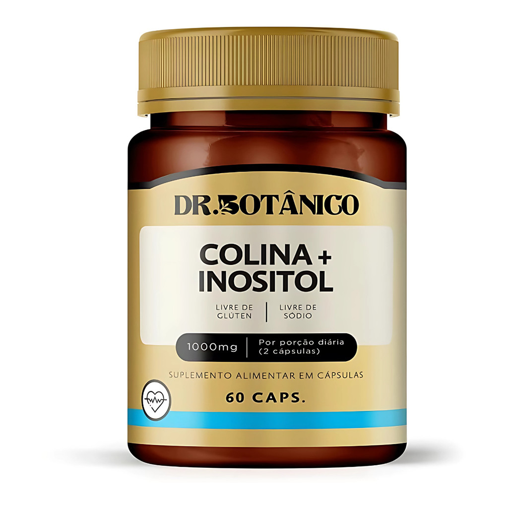 SUPLEMENTO COLINA + INOSITOL 1000MG 60 CAPSULAS DR. BOTANICO | Shopee ...