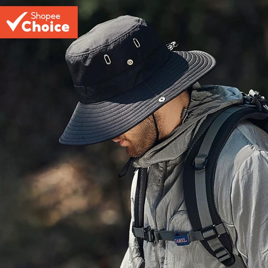 Chapéu De Sol Masculino Verão Ao Ar Livre Respirável Ciclismo Pescador Montanhismo Pesca Anti ...