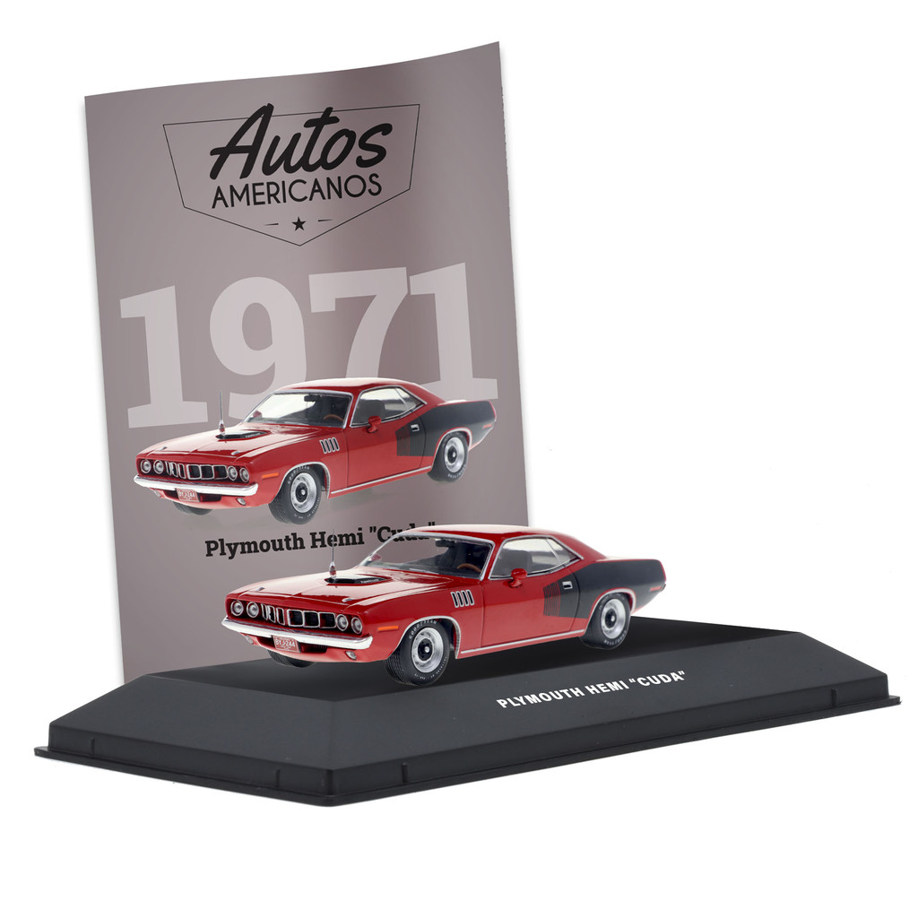 Coleção American Cars: Plymouth Hemi "CUDA" (1971) Edição 10 - 1:43 ...