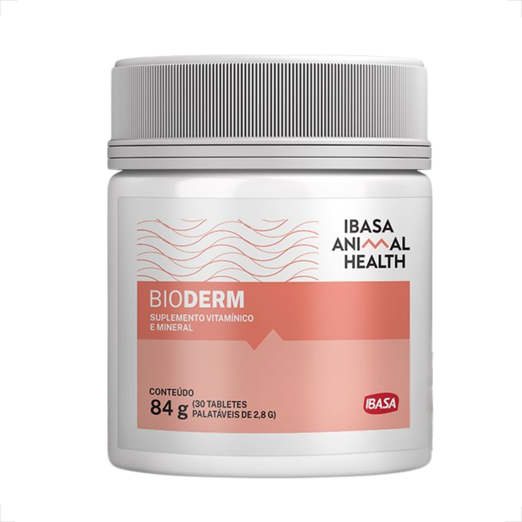 Bioderm Suplemento Dermatológico Ibasa - 30 Tabletes | Shopee Brasil