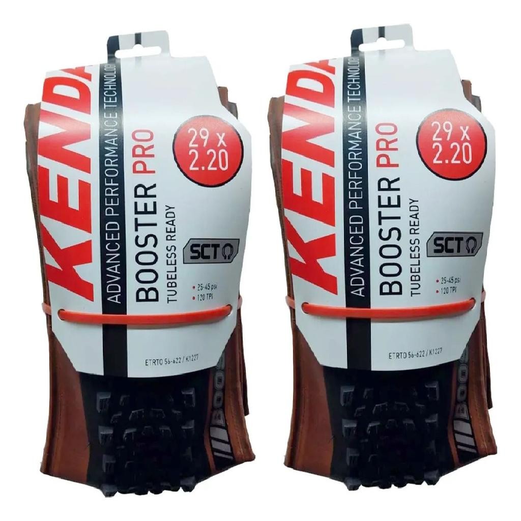 Par De Pneu Mtb Kenda Booster Pro Sct 29x2.20 120tpi Tbl Mar | Shopee ...