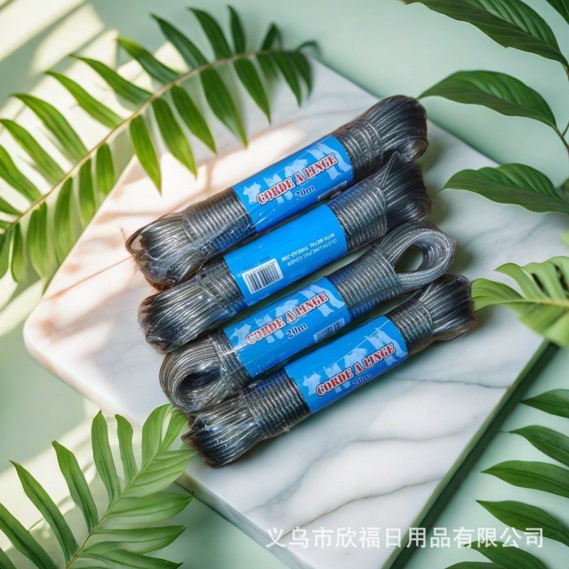 Corda para Varal Revestida 20 Metros Super Resistente | Shopee Brasil