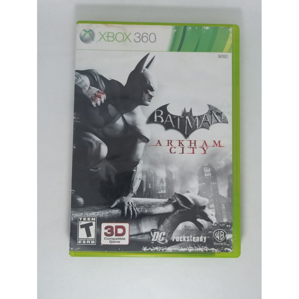 Jogo Batman Arkham City - Xbox 360 (Usado) | Shopee Brasil