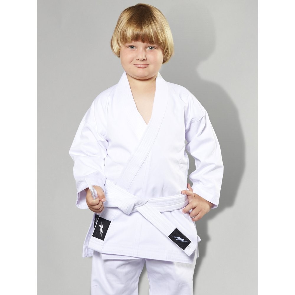 Kimono Karate Zanshin Infantil KG Sarja 100% algodão | Shopee Brasil
