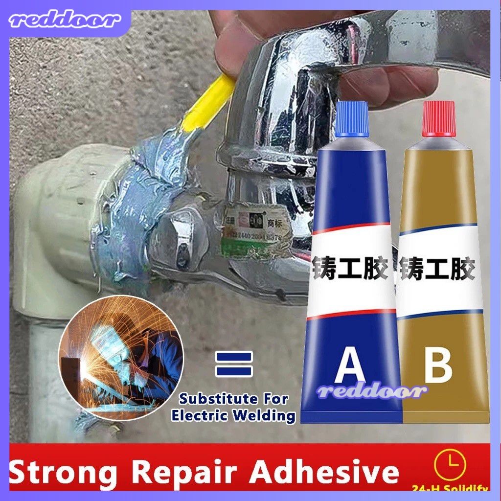 Cola de reparo industrial 20/70/100g, cola de metal AB, gel adesivo ...
