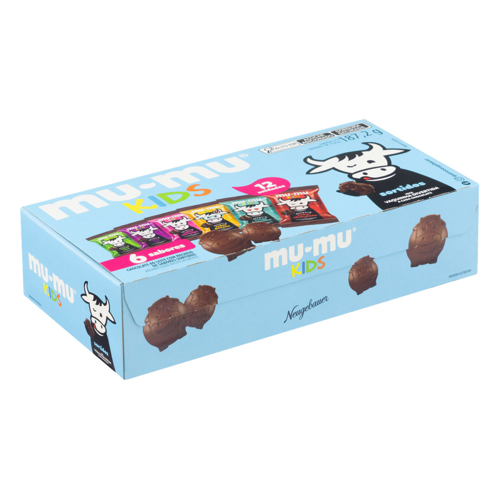 Chocolate Mu-Mu Kids Sortido | Shopee Brasil