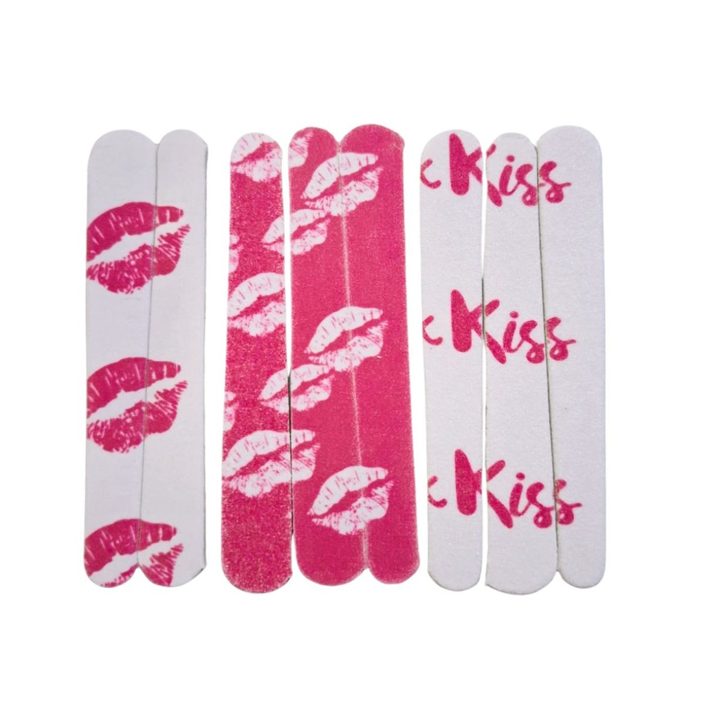 Pacote com 100/200/300/400 Mini Lixas de Unhas Beijinho 9cm - Dia dos ...