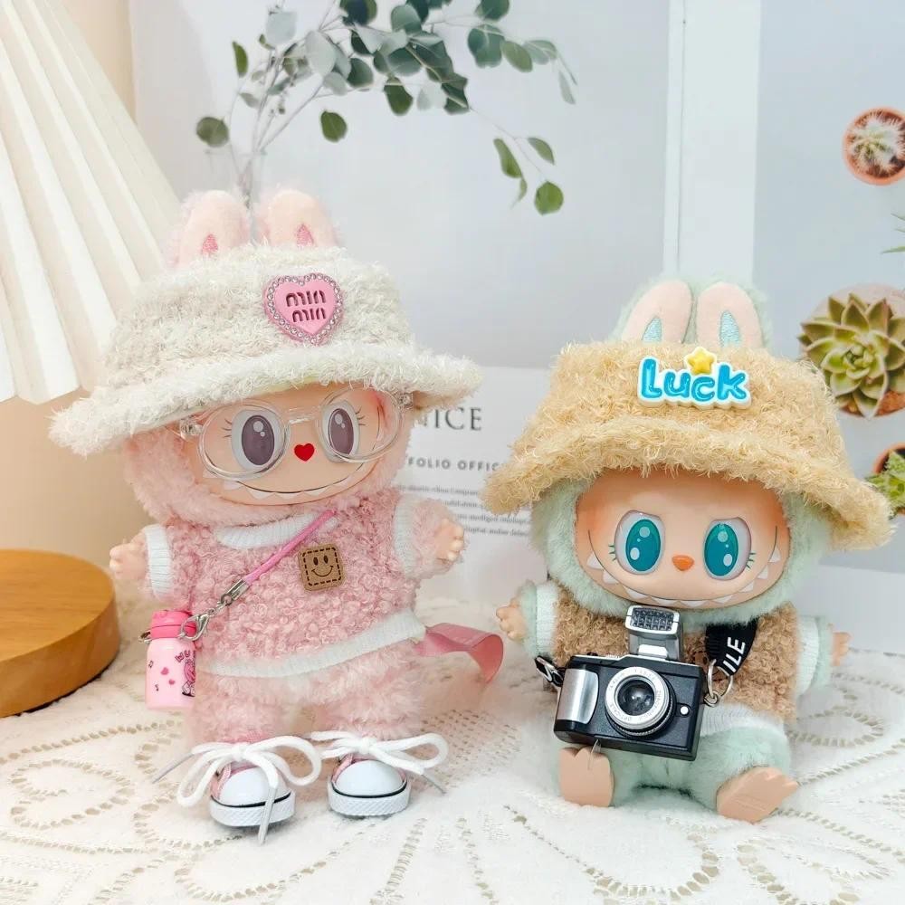 CF 17cm Conjunto De Roupas De Boneca Labubu Primavera Outing Outfit ...