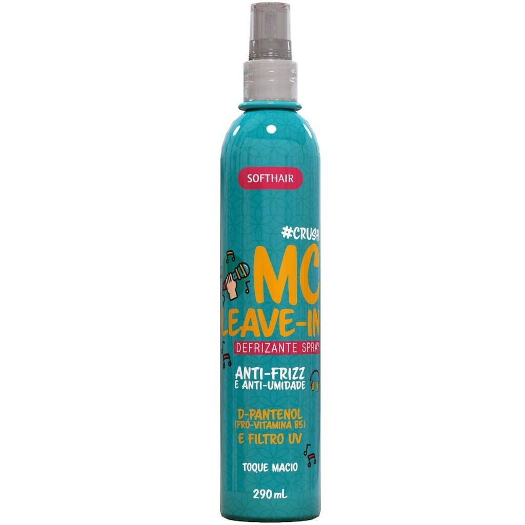 Mc Leave-In Spray Soft Hair – D-Pantenol e Ação Antifrizz 290ml ...