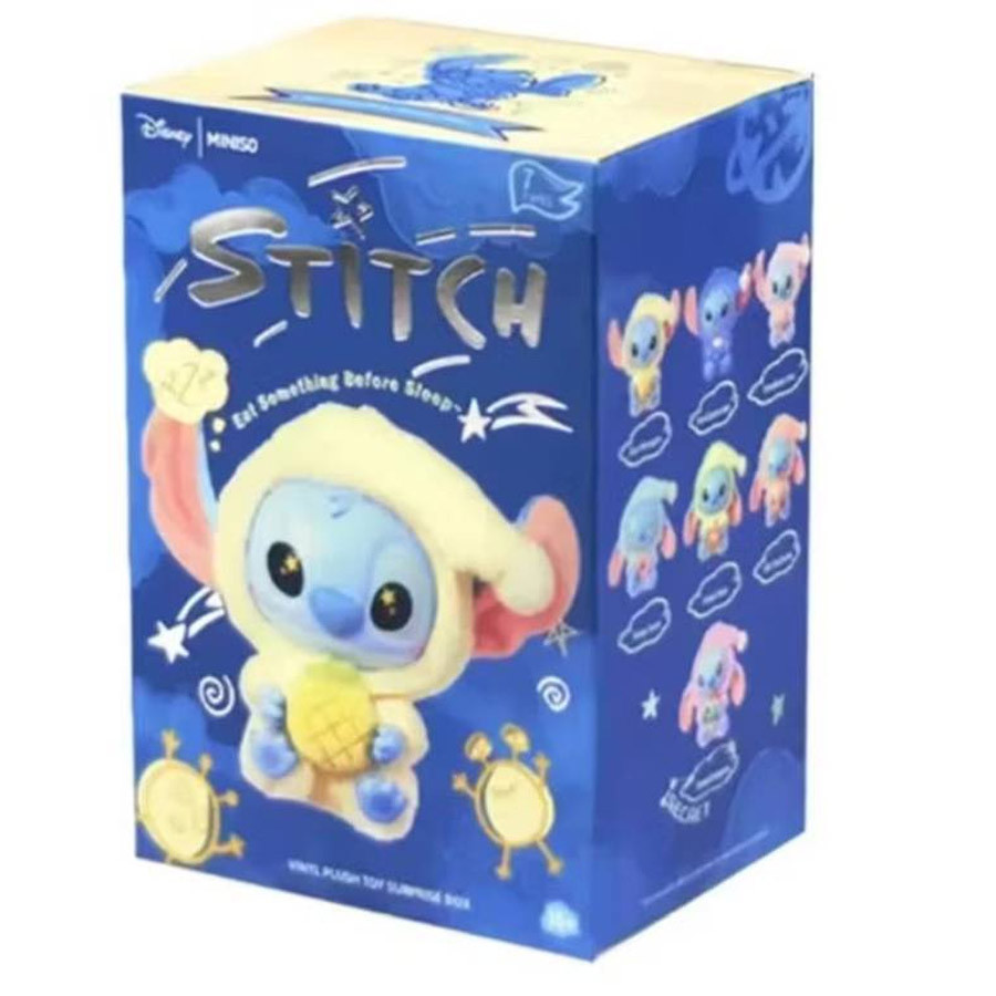 Labubu Stitch Chaveiro Comer Antes do Sono Blind Box Chaveiro Disney ...