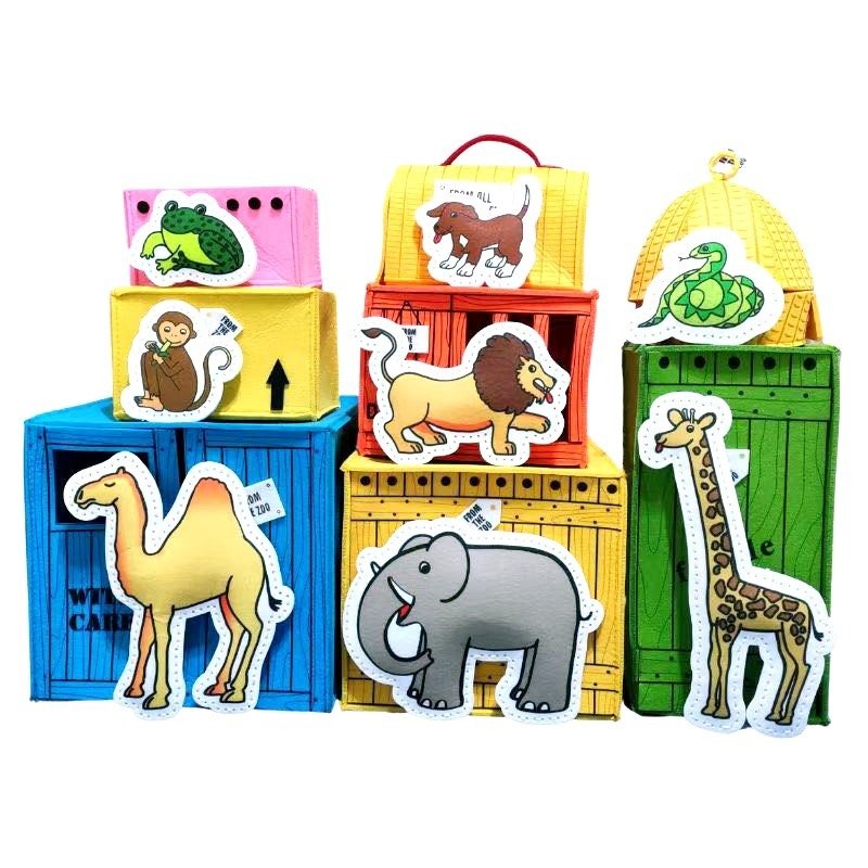 Dear zoo Dear Zoo Pop-up Box Picture Book Teaching Aids Matching Zoo ...