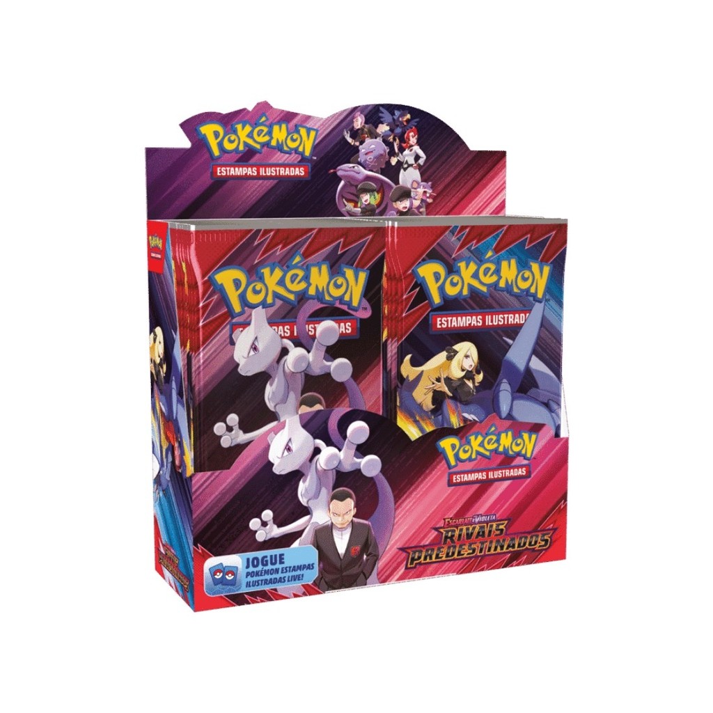 Box Display Pokemon Tcg Ev10 Rivais Predestinados Lacrado | Shopee Brasil