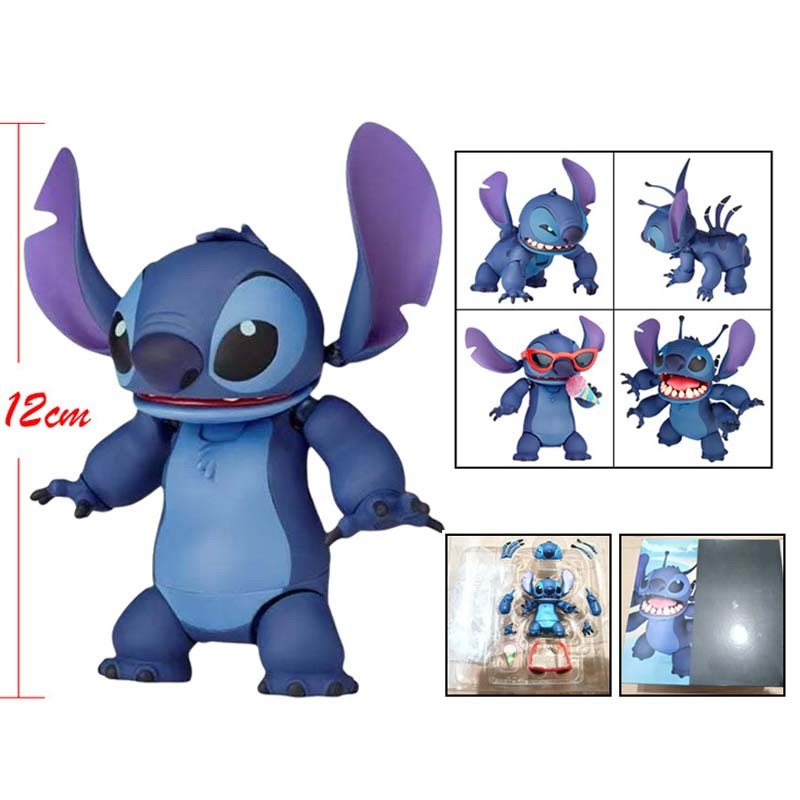 Revoltech Stitch Action Figure Disney Lilo & Filme Modelo De ...