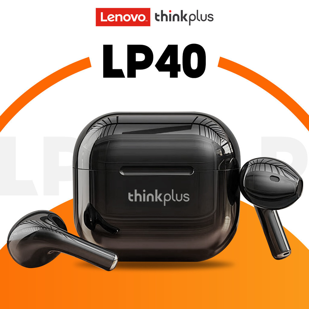 Fones De Ouvido Lenovo LP40 PRO E LP40 LP40S IPX5 True Wireless Bluetooth 5.1 HD Estéreo Para ...