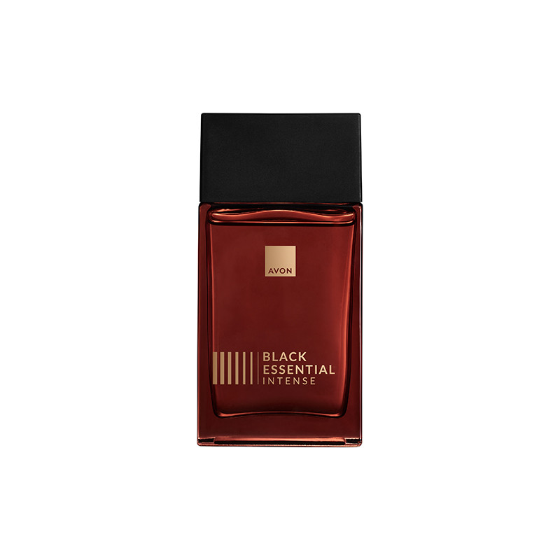 Novo Deo Colônia Black Essential Intense Avon Masculino 100ml | Shopee ...