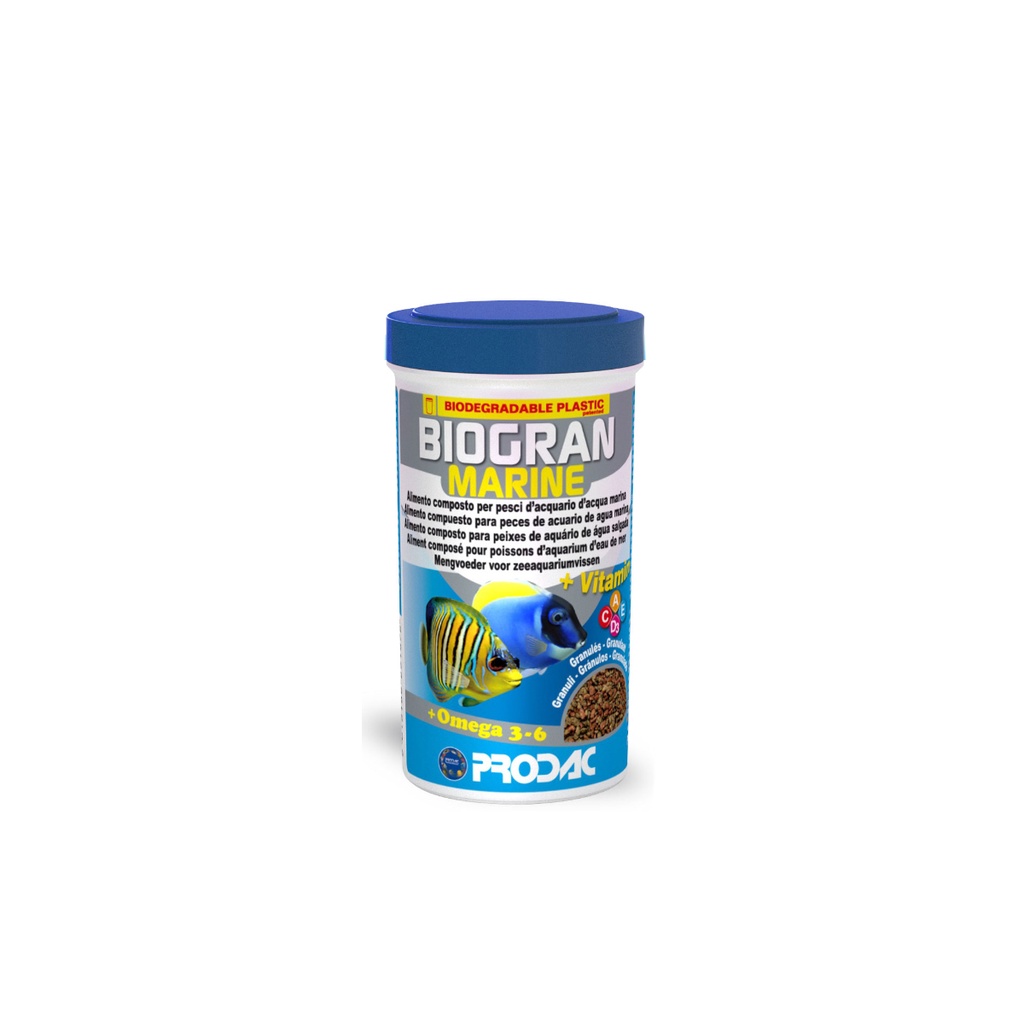 RACAO PRODAC BIOGRAN MARINE 35G | Shopee Brasil