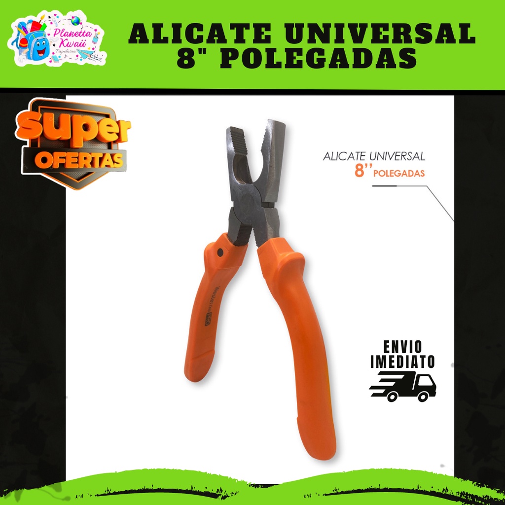 Alicate Universal 8 Polegadas | Shopee Brasil