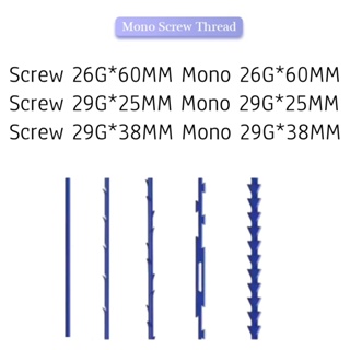 FIO DE pdo Minerva Elevador DE Roscas 26G MONO screw Agulha Afiada face ...