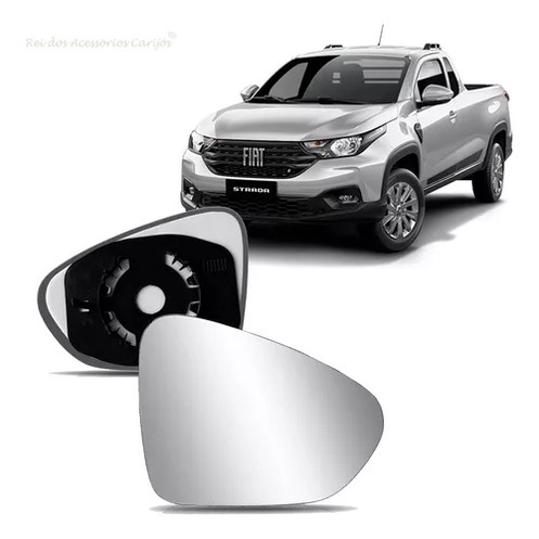 Espelho Com Base Original Fiat Strada Lado Direito | Shopee Brasil