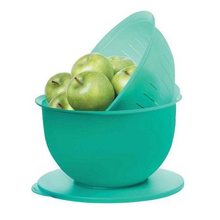 Kit Tupperware Escorredor + Tigela 4,3 Litros Murano Original Novo Jogo ...