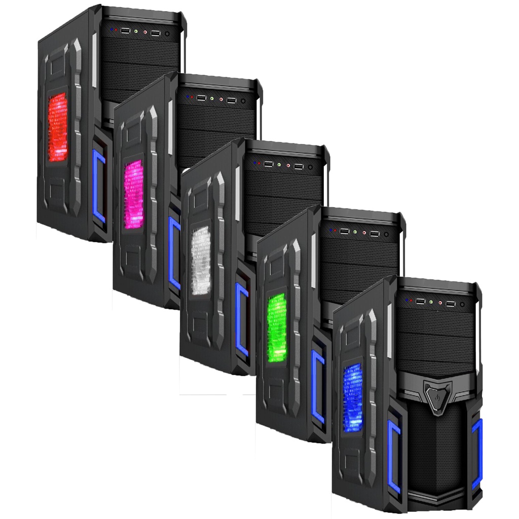 Gabinete Atx Gamer Pc Xway 01130 Cooler Fan 120mm Sem Fonte | Shopee Brasil