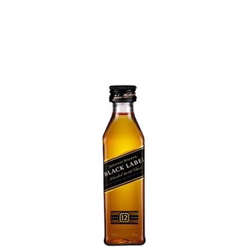 WHISKY BLACK LABEL MINIATURA 50ML | Shopee Brasil