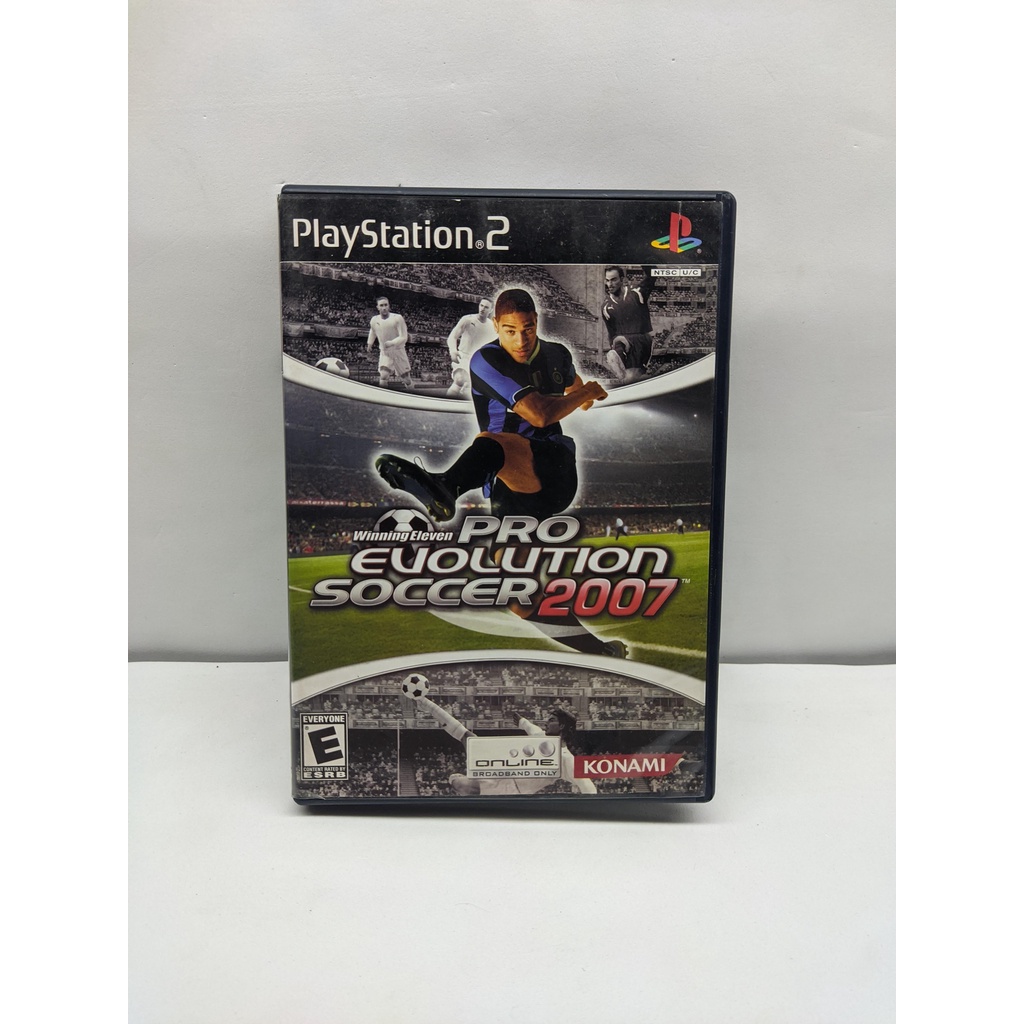 jogo winning eleven pro evolution soccer 2007 ps2 original | Shopee Brasil