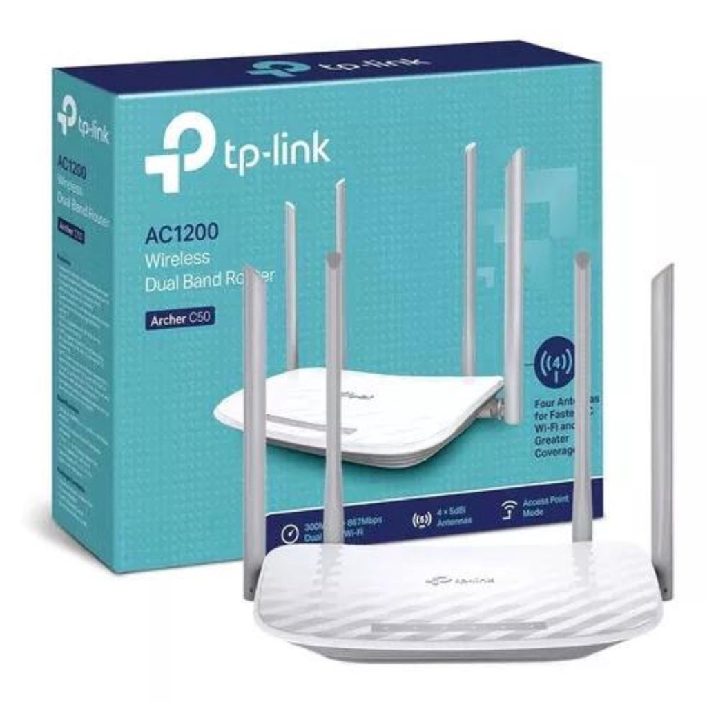 Roteador TpLink Gigabit Dual Wifi Ac1200 Ec220-g5 Original | Shopee Brasil
